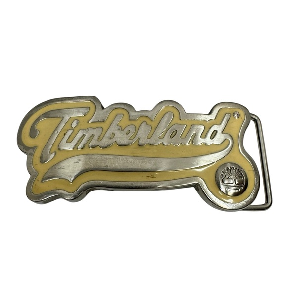 Timberland | Accessories | Timberland Belt Buckle Script Spell Out ...